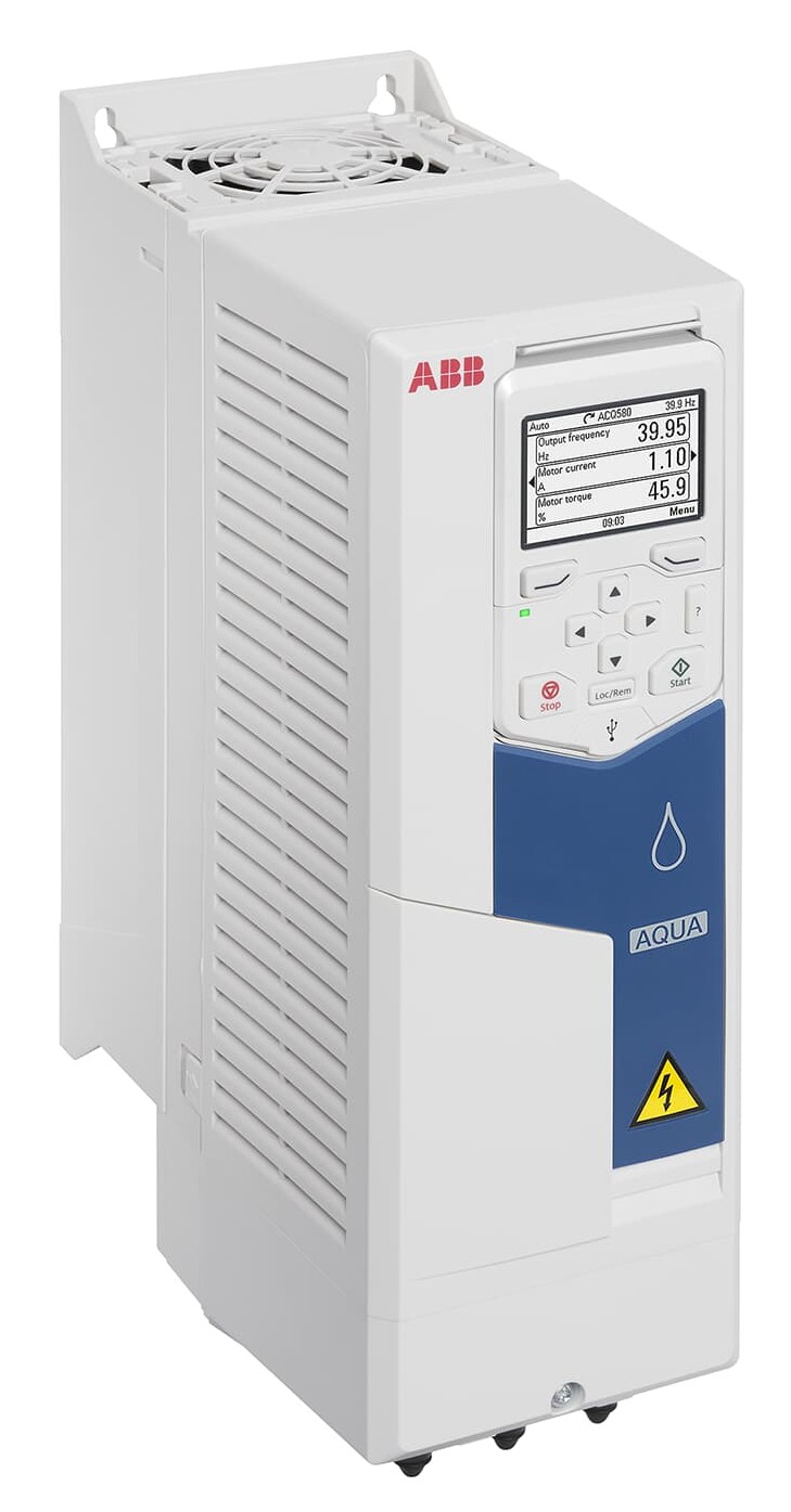 Abb Acq580 01 Drive For Water And Wastewater Switchboard Solutions